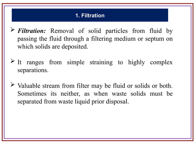 Introduction to Unit operations and filtration.pptx