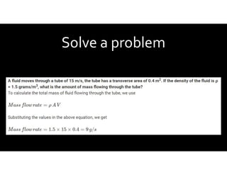 Unit operations- fluid flow basic | PDF