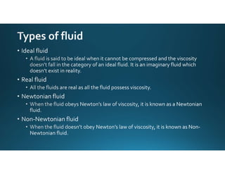 Unit operations- fluid flow basic | PDF