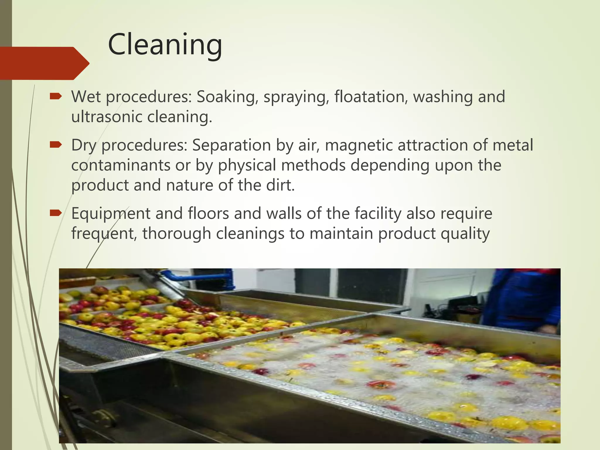 Unit operations in food processing | PPTX