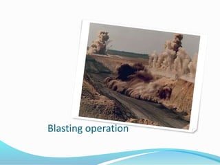 Unit operations in underground mining | PPTX