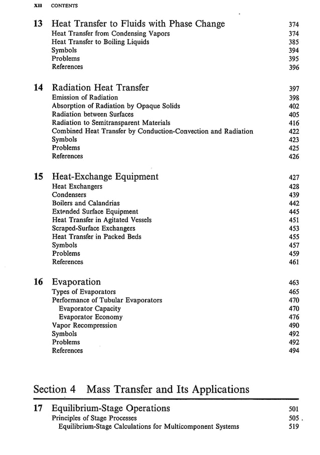 Unit operations of chemical engineering, 5th edition. | PDF