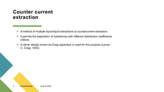 UNIT OPERATIONS (unit 2) pharmaceutical process chemistry | PPTX