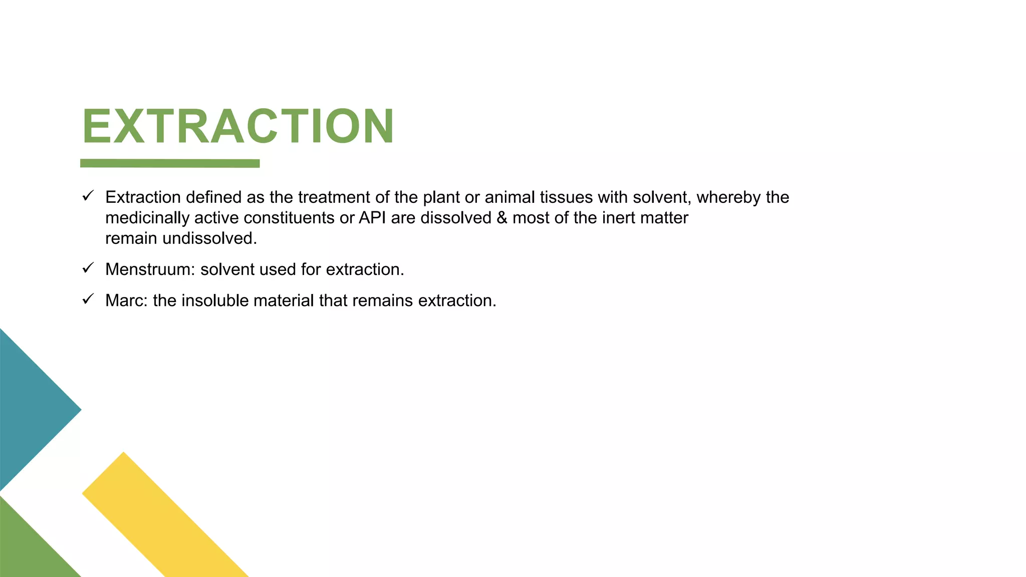 UNIT OPERATIONS (unit 2) process chemistry | PPTX