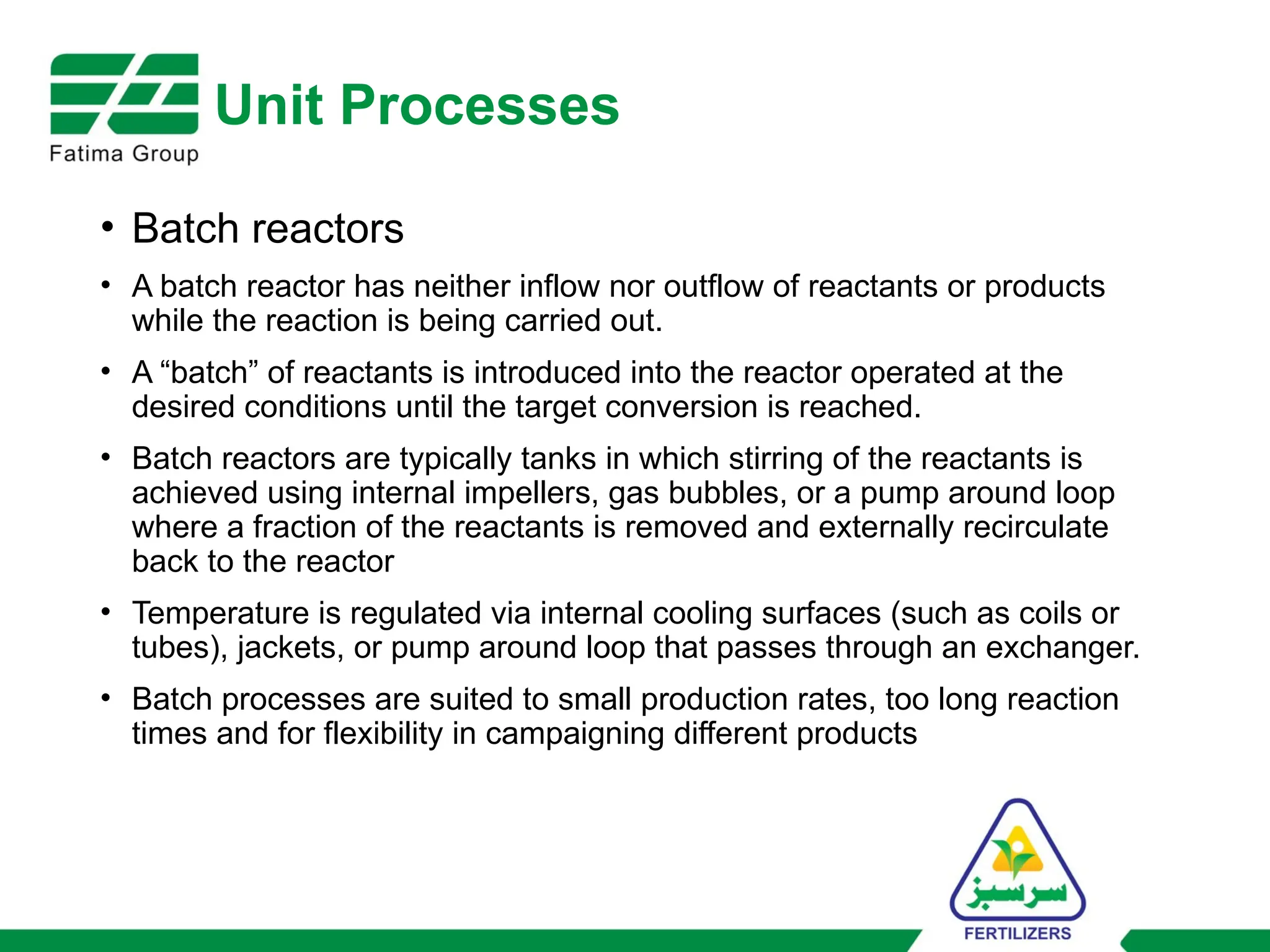 Unit Operations & Unit Process for process plant | PPTX