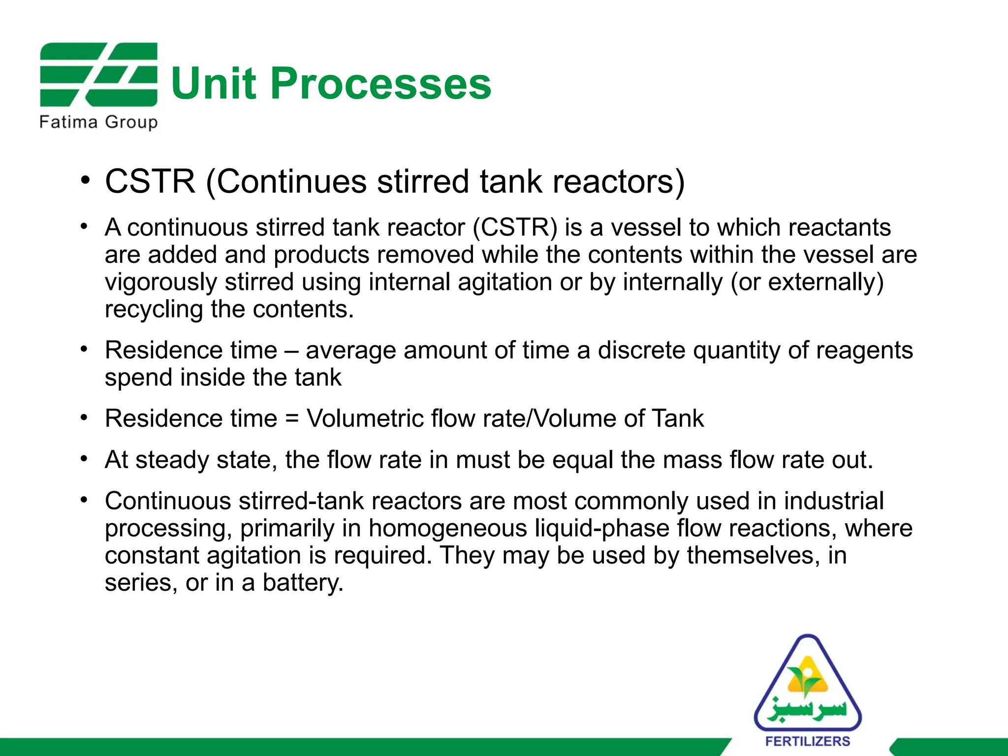 Unit Operations & Unit Process for process plant | PPTX