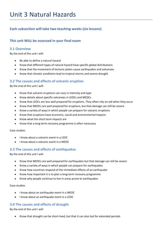 GCSE Geography OCR B | PDF
