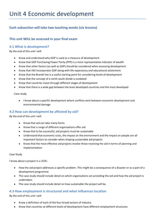 GCSE Geography OCR B | PDF