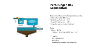 Unit pengolahan - Sedimentasi-Filtrasi.pptx