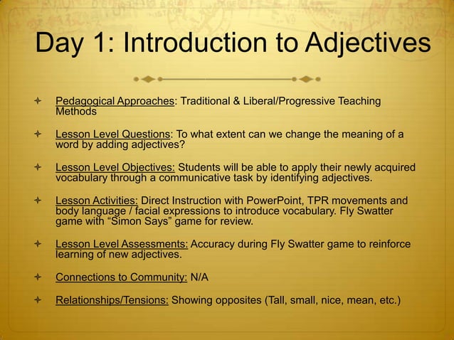 Transformative French Unit Plan | PPT