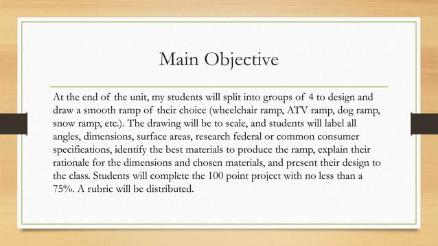 Right Triangle Unit Plan | PPT