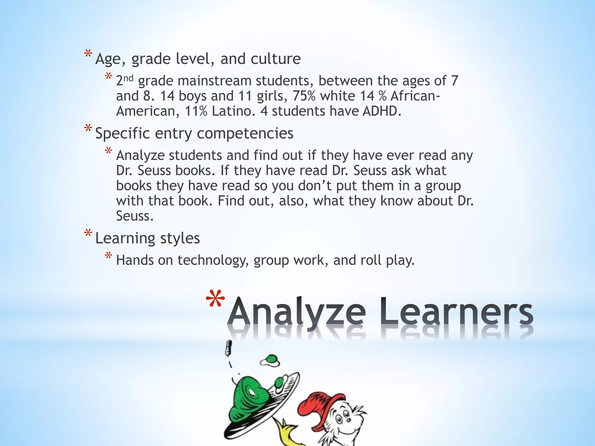 Unit plan on Dr. Seuss | PPT