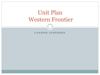 Final Unit plan | PPTX