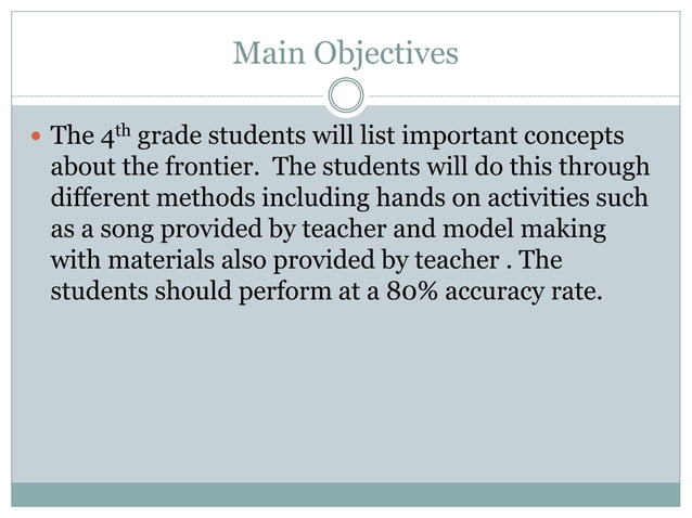 Final Unit plan | PPTX