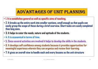 Unit plan | PDF