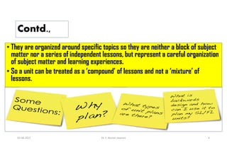 Unit plan | PDF