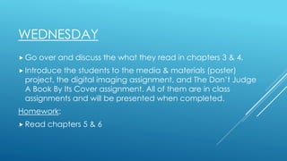 Unit Plan The Great Gatsby | PPT