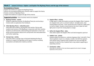 Unit Plan - Year 10 - Big Ideas of Science | DOCX