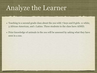 Unit Plan - The Zoo | PPTX | Zoos & Aquariums | Attractions