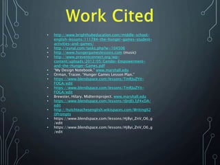 Unit Plan Hunger Games | PPT