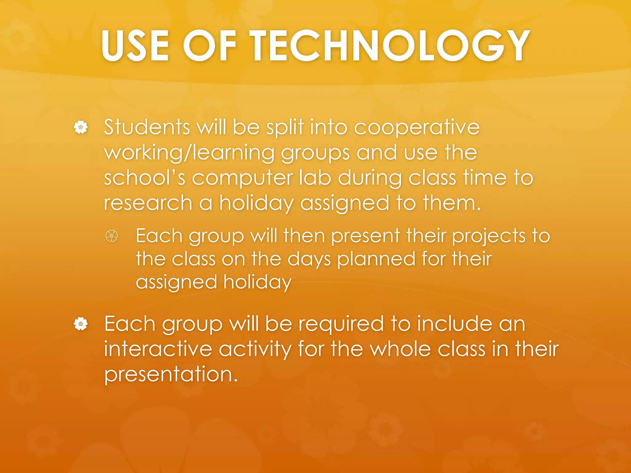 Unit Plan Días Feriados | PPTX