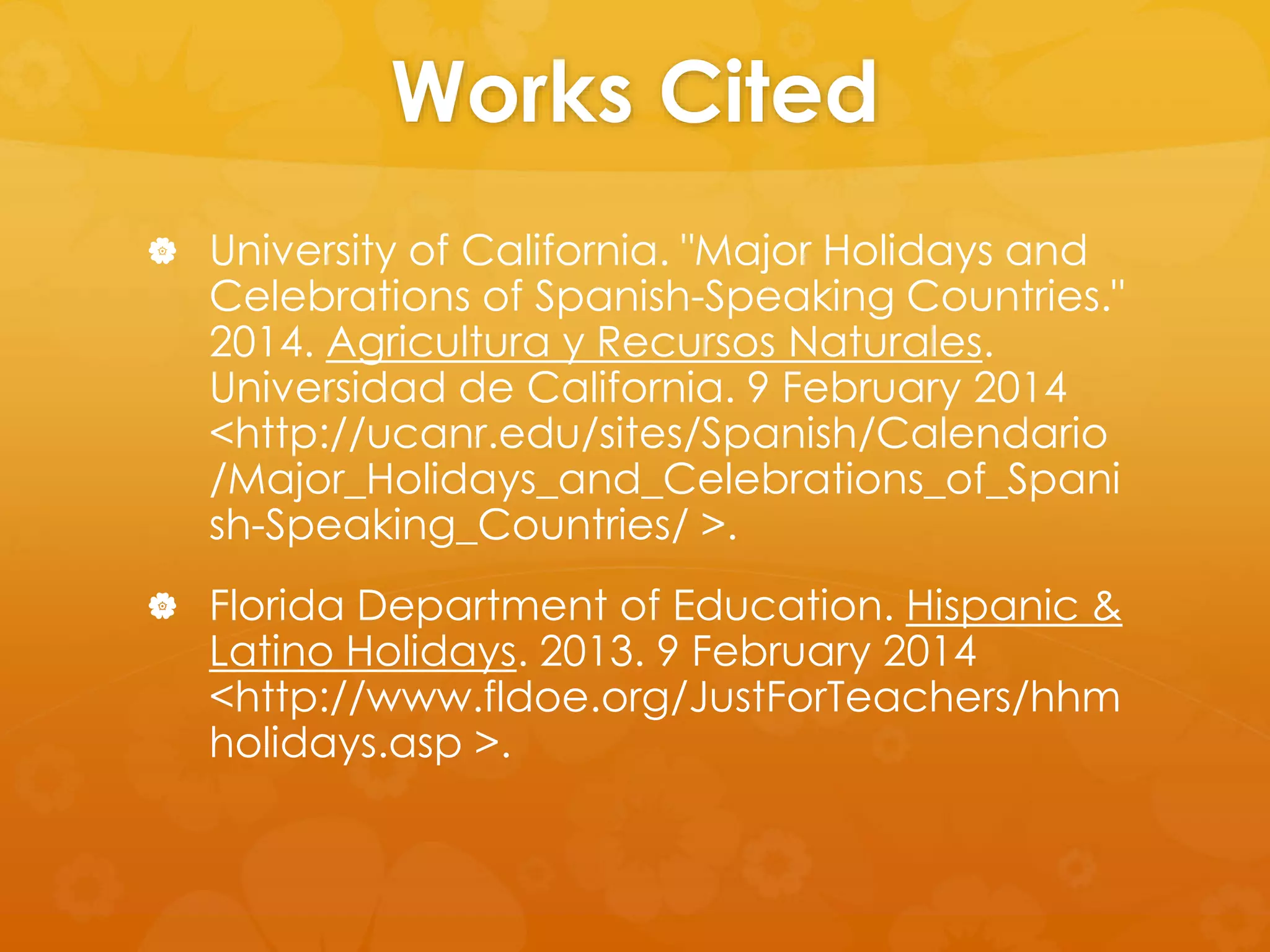 Unit Plan Días Feriados | PPTX