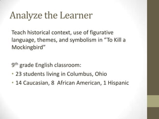 To Kill a Mockingbird Unit Plan | PPT