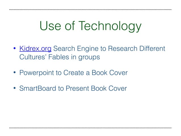 Fables Unit Plan Power Point | PPT