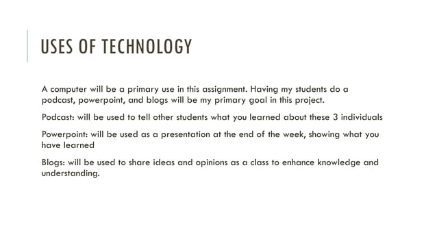 Unit plan powerpoint | PPTX