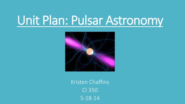 Unit Plan PowerPoint | PPTX