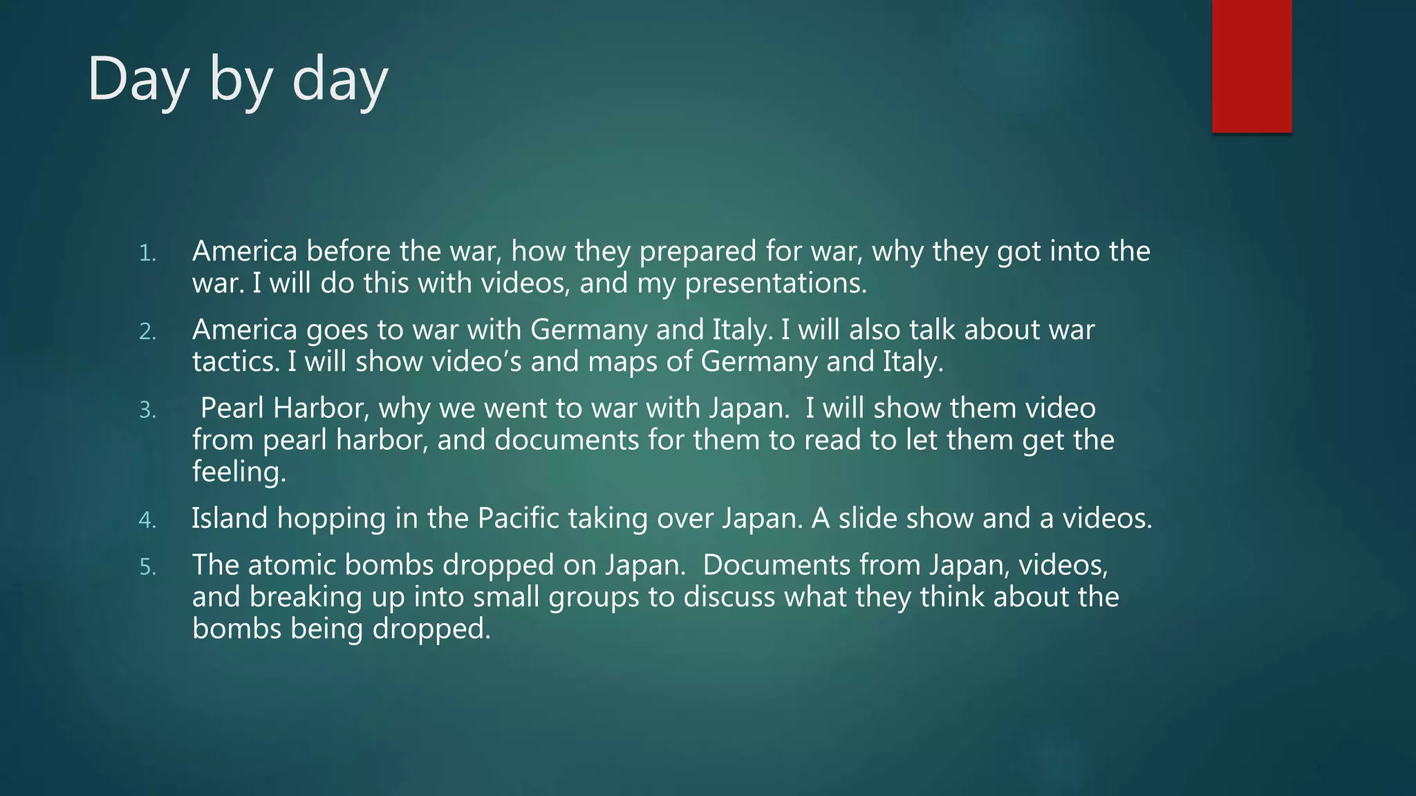 Unit plan power point | PPTX | Death, Injury, or Military Conflict ...