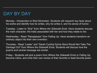 Unit plan (power point) | PPT