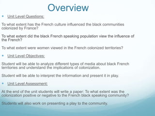 Transformative Unit plan presentation | PPTX | Education