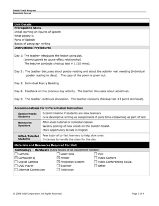 Unit Plan | PDF