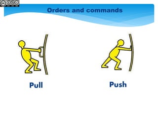 Unit presentation iii orders and commands | PPTX
