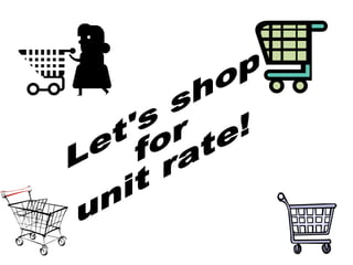 Unit Rate | PPT