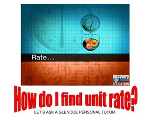 Unit Rate | PPT