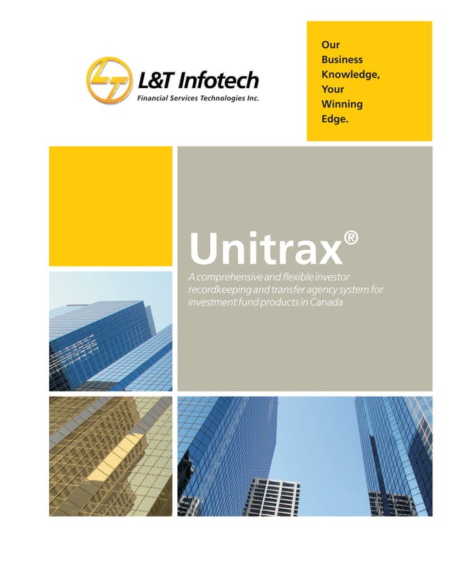 Unitrax® Brochure | PDF