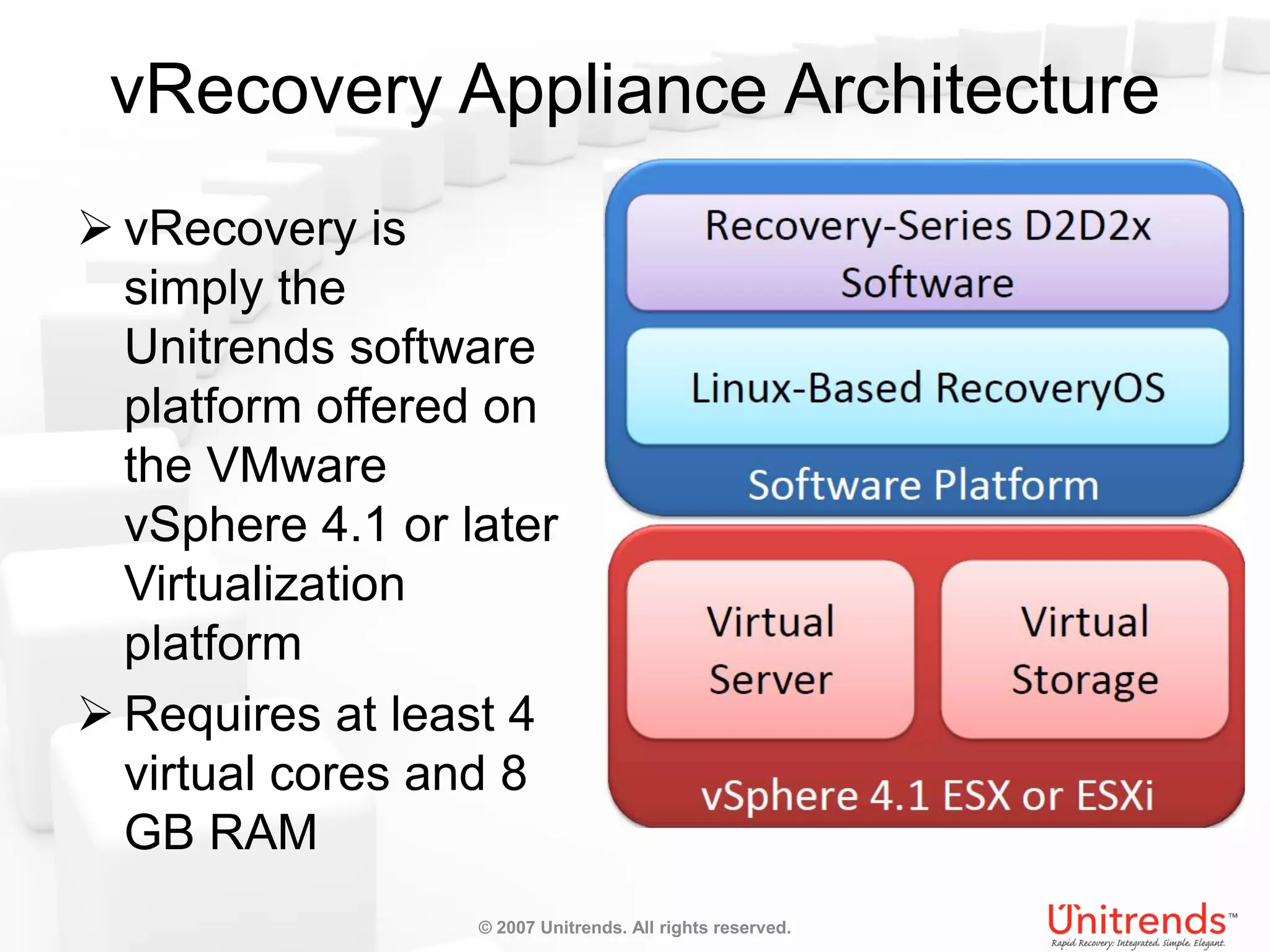 Unitrends Overview 2012 | PDF | Operating Systems | Computer Software and Applications