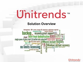 Unitrends Overview 2012 | PDF