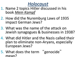Unit review game | PPT