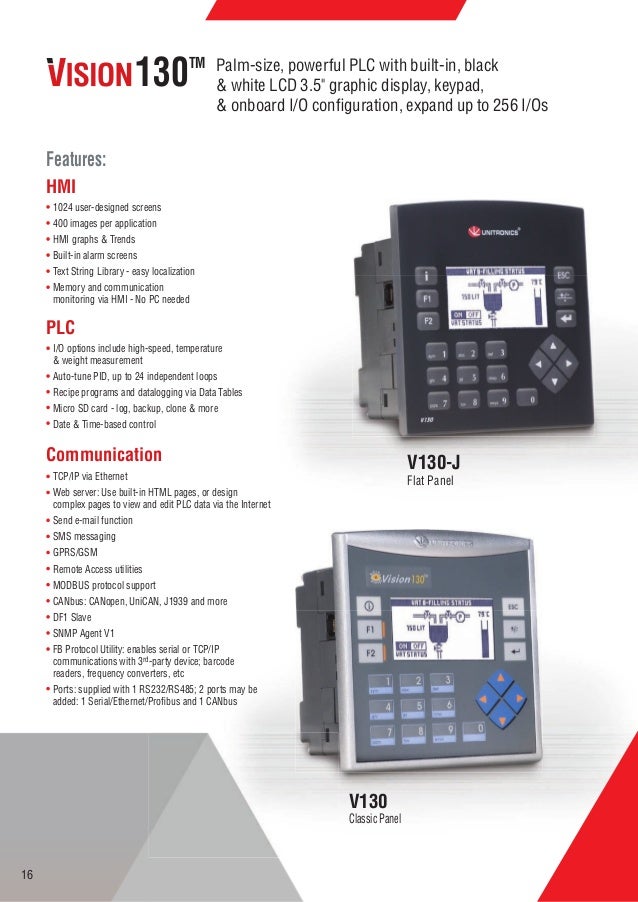 Unitronics catalogue 2015