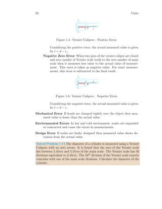 Notes of Units, Dimensions & Errors for IIT JEE by Arun Umrao | PDF