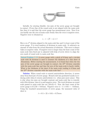 Notes of Units, Dimensions & Errors for IIT JEE by Arun Umrao | PDF