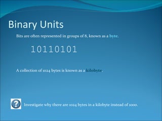 Binary Units | PPT