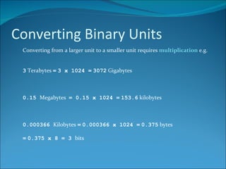 Binary Units | PPT