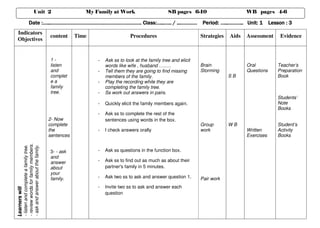 Units 1 2 - 3 + chapter 1 preparation notes - new hello 1 | PDF