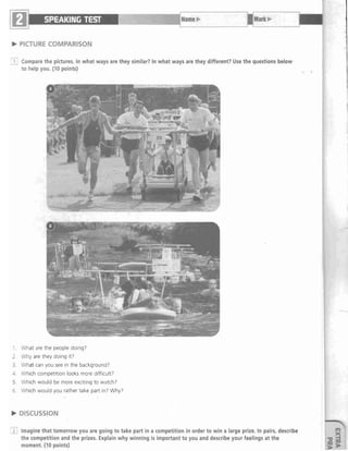 Units 1 2-3speaking-test_1st_bto | PDF