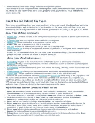 What is income tax? | PDF