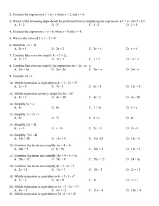Units 1 3 review | PDF